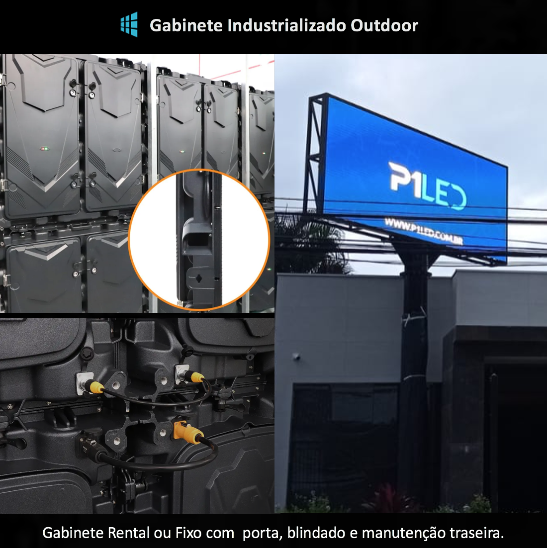 Painel de LED P8 Outdoor Rental | MTronic